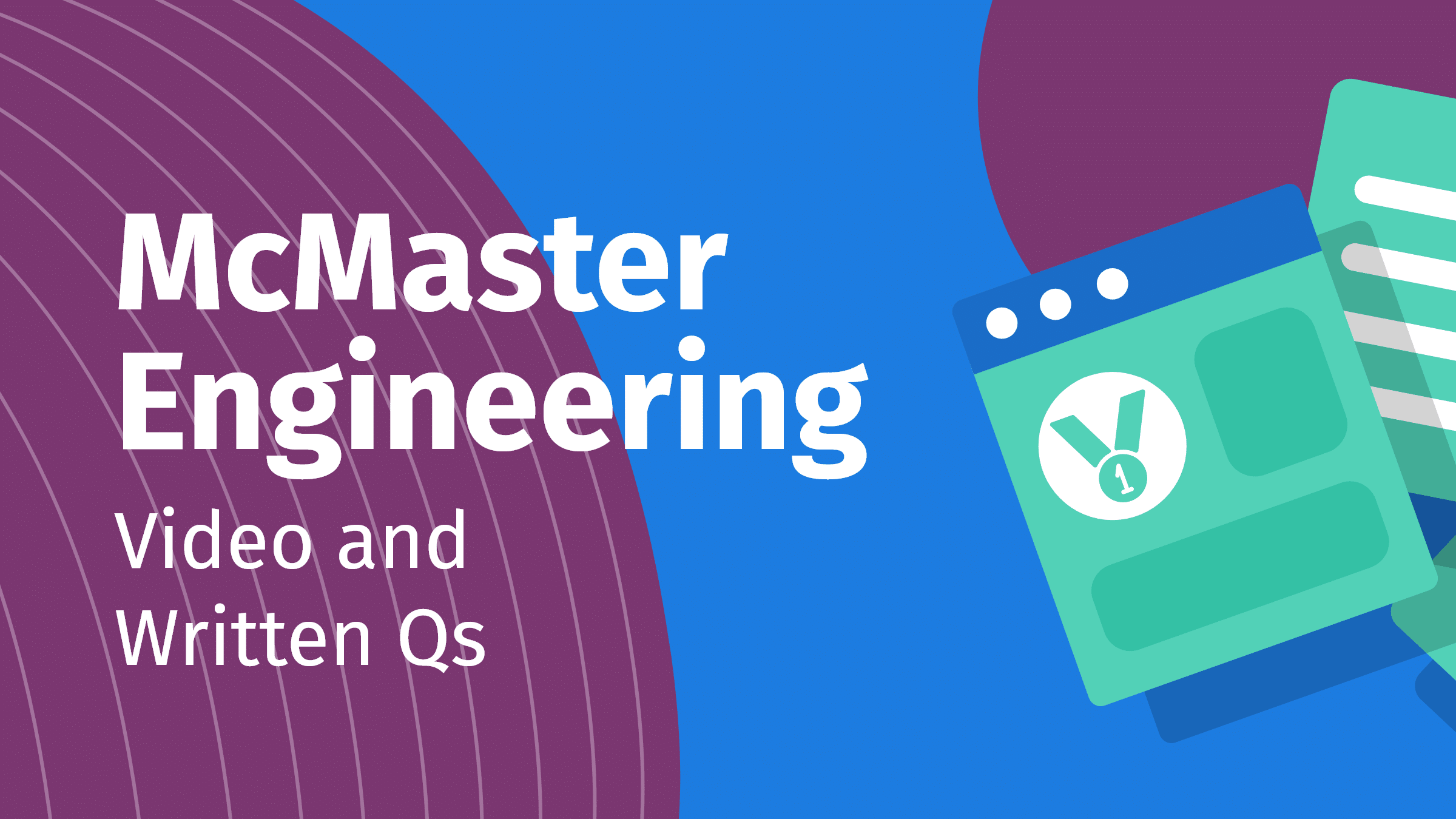 McMaster Engineering Supplementary Application Examples