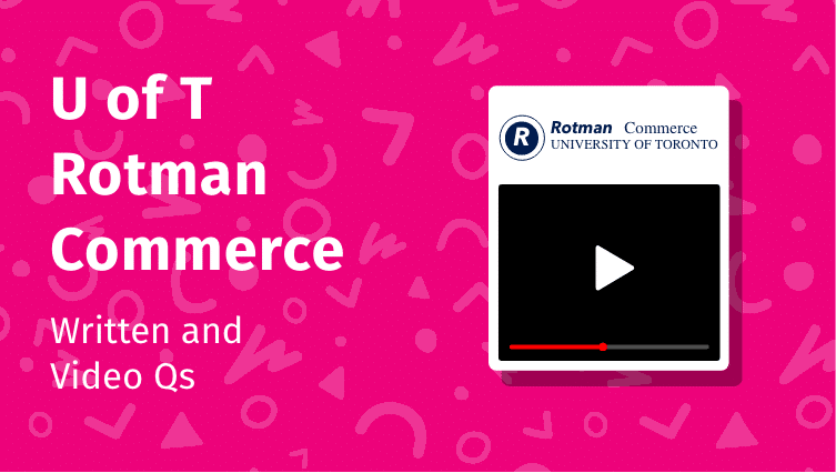 U of T Rotman Commerce: The Definitive Guide for Applicants (2024)